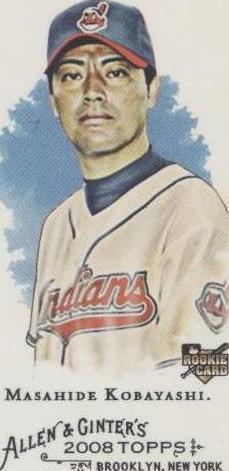 2008 Topps Allen & Ginter's - Masahide Kobayashi #83 Mini Allen ...