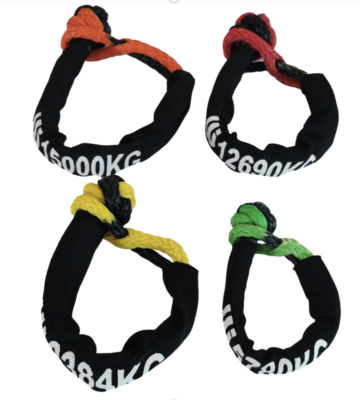 SOFT SHACKLE IMPROVED NEW DESIGN, Easiest to use for Off Road 4x4 self ...