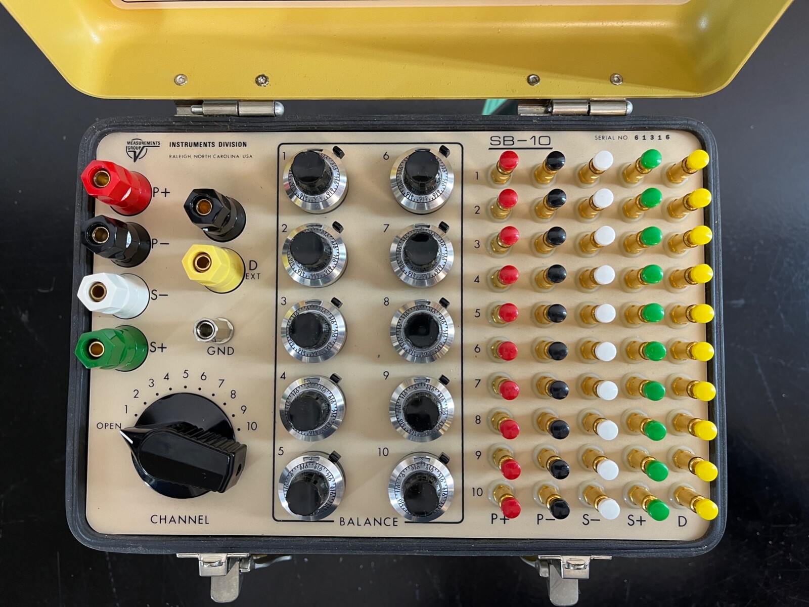 Vishay Measurements Group Switch & Balance Unit SB-10 | eBay