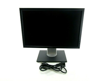 Dell 1909W LCD TFT Widescreen Monitor VGA DVI 1440x900 16:10 w/ Stand ...