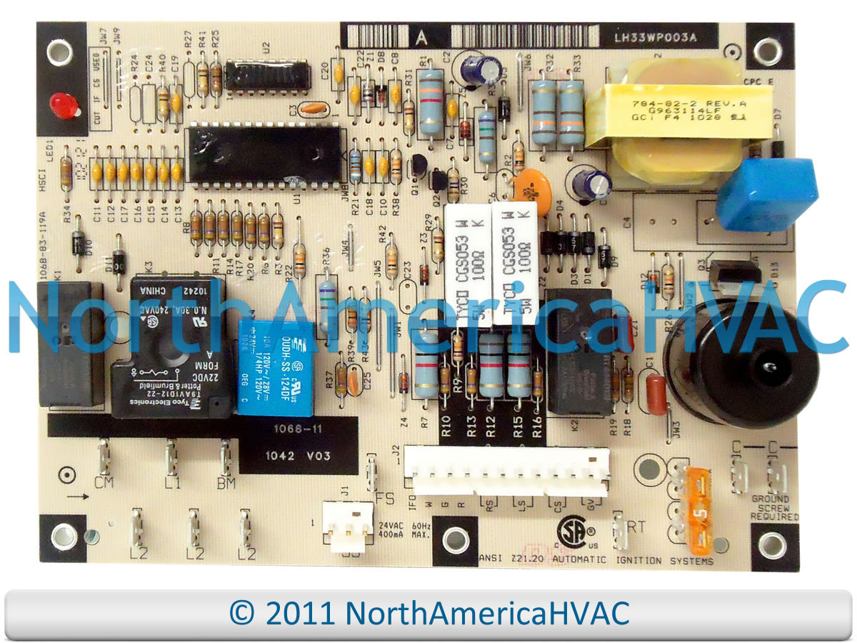 OEM Carrier Bryant Payne Furnace Control Circuit Board Fits LH33WP003 ...