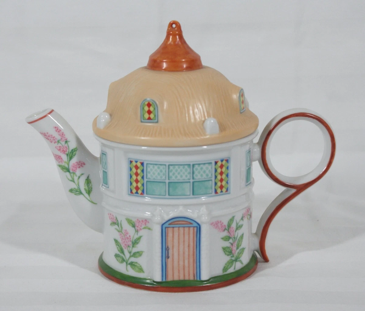 discount online clearance English Earthen Holiday Teapot Crafted in ...