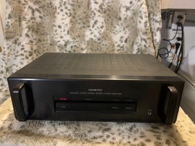 ONKYO M-501 Power Stereo Amplifier 2 channel 150W per Channel | eBay