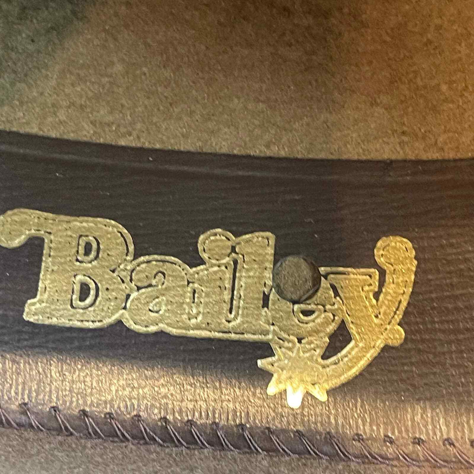 Vintage Bailey Ranger Western Cowboy Hat 100% Wool Me… - Gem