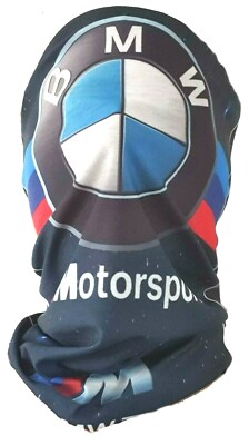 Premium Quality Hemmed BMW Motor Sport Racing Snood / Neck Gaiter ...