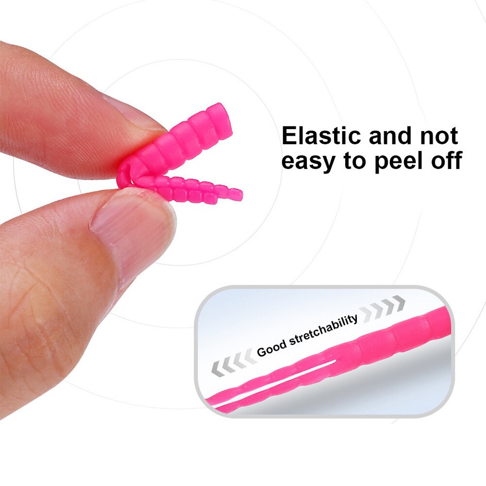 Silicone Trout Soft Fishing Lures Kit with Split Tail Grub Worms Jig ...