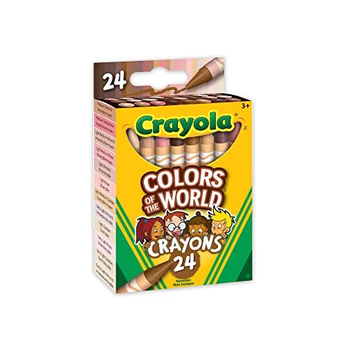 Crayola Colors of The World Skin Tone Crayons, 24 Count | eBay