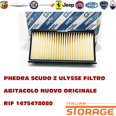 Phedra Shield Z Ulysse Cabin Filter New Original 1475478080 | eBay