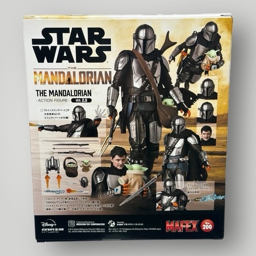 MAFEX No.200 Medicom Toy The Mandalorian Ver.2.0 160mm Action Figure | eBay
