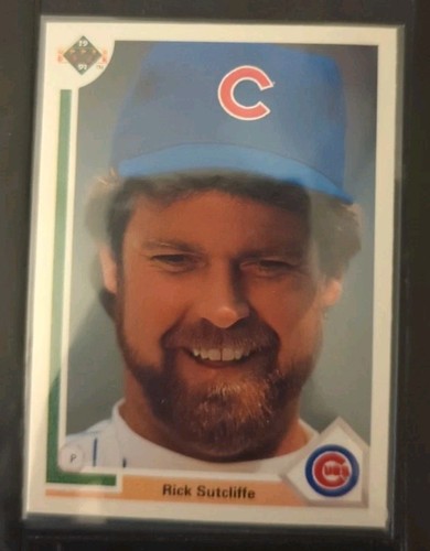 Rick Sutcliffe "Chicago Cubs". 1991 Upper Deck Baseball Card #473 | eBay