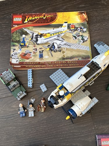 LEGO Indiana Jones Lot 7628 7196 7625 INCOMPELTE SETS + 7626 7627 ...