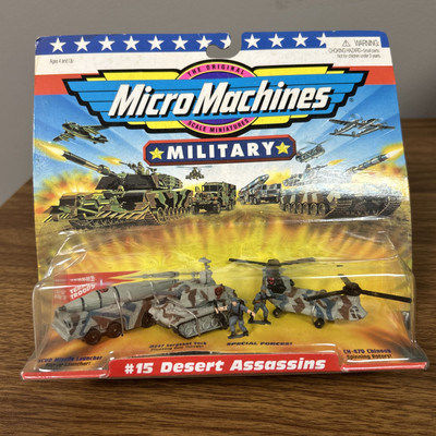 Galoob Micro Machines Military #15 Desert Assassins Terror Troops 1998 ...