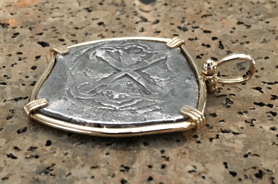 Concepcion Shipwreck Treasure Pirate Coin Authentic Piece of Eight 8R ...