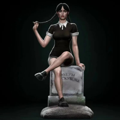 1/24 Scale Resin Figures Model Kit Funny Cute Girl Unpainted ...