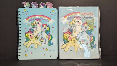 My Little Pony - Lot Of 2 - Tabbed Notebooks And Sticky Notebook With ...