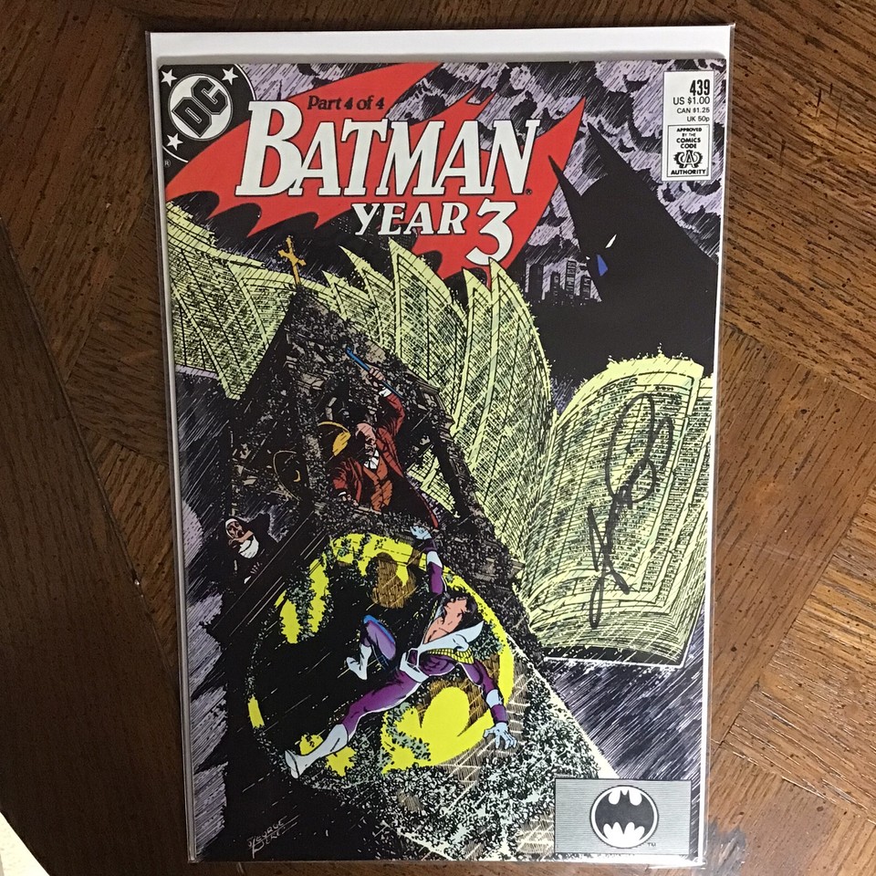 Batman #439 Year 3 Chapter Four: Resolutions! ~ SIGNED BY GEORGE PEREZ ...