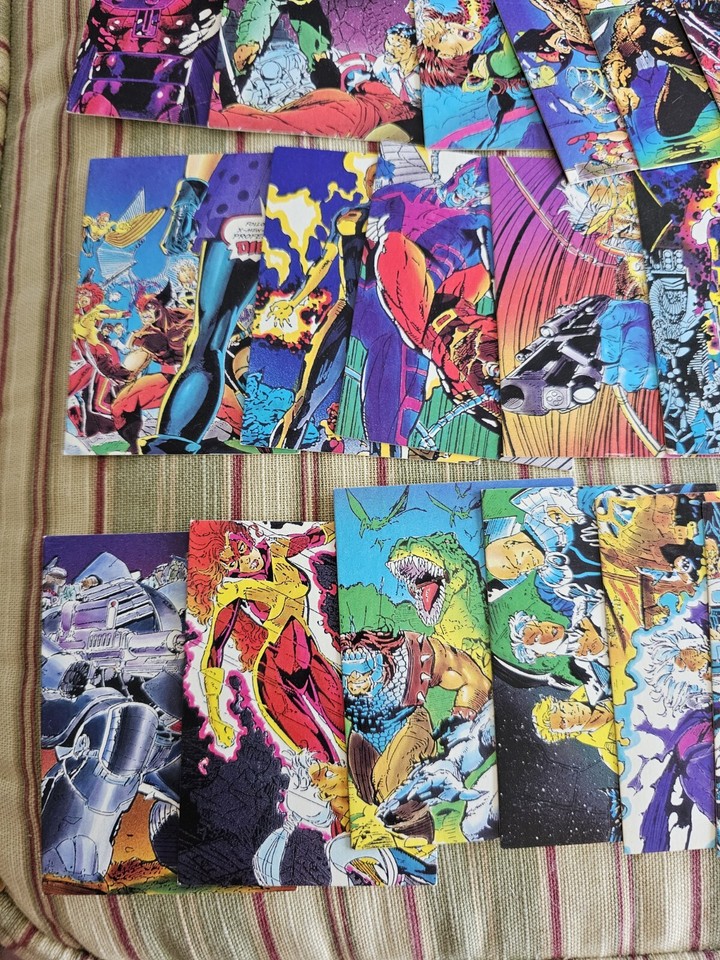 X-MEN Trading Cards 1991 - Lot of 33 Different Cards | eBay