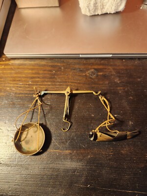 Antique brass gold scales | eBay