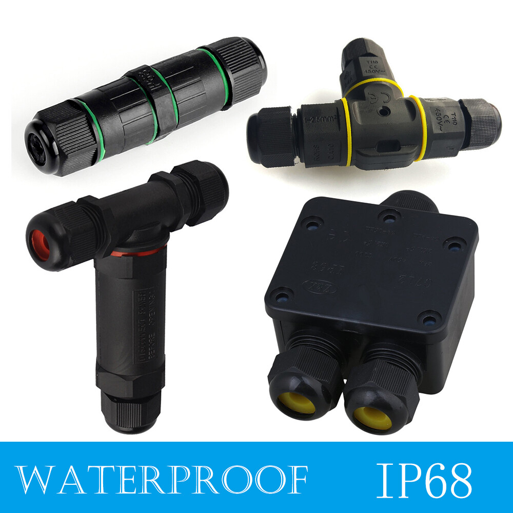 Three Way Electrical Cords Pro Connect Black 3 Way Connector