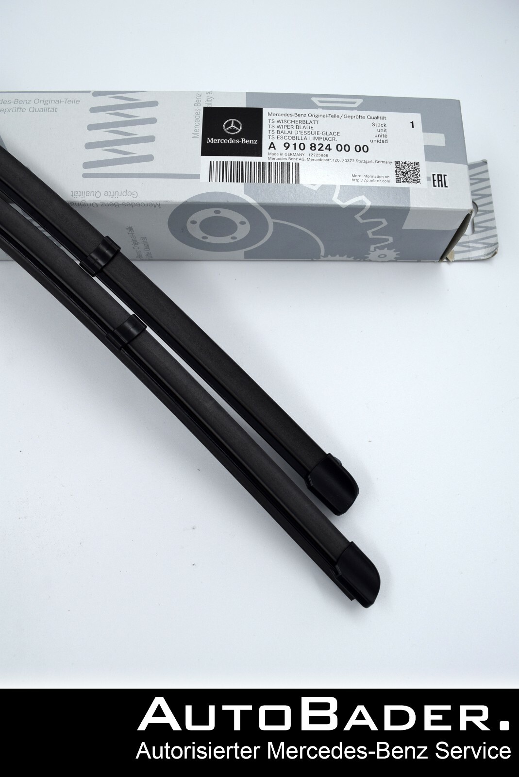 Original Mercedes Wischerblätter WET WIPER SYSTEM für Sprinter 907 /910 ...