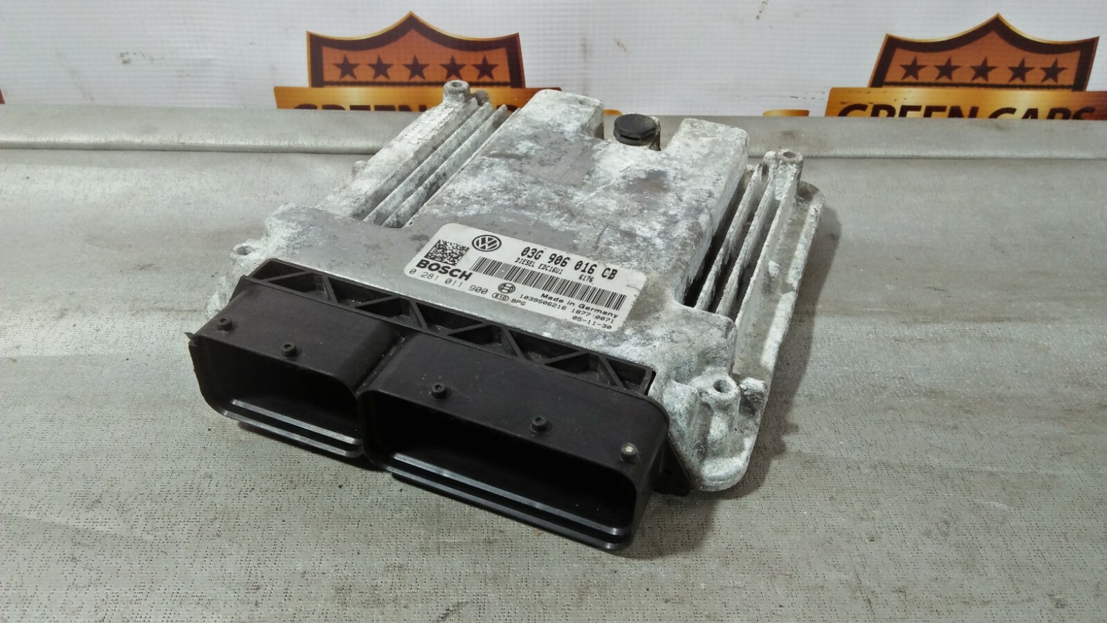 VW Touran 2005 - 2010 ECU Engine Control Unit 03G906016CB 0281011900 | eBay