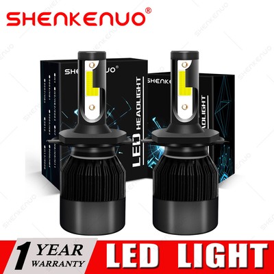 2PC 6000K LED Headlight bulbs for Polaris replaces p# 2870448, 4030026 ...