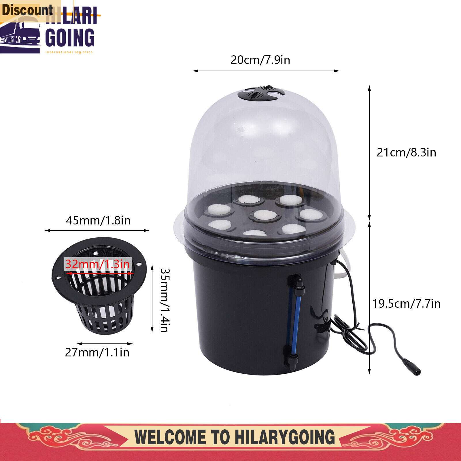 High Production Hydroponics Seedling & Cloning System Aeroponic ...