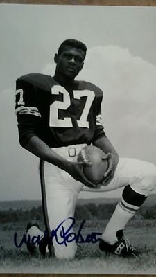 WALTER ROBERTS CLEVELAND BROWNS 1964 NFL CHAMPIONS AUTOGRAPHED 8X10 ...