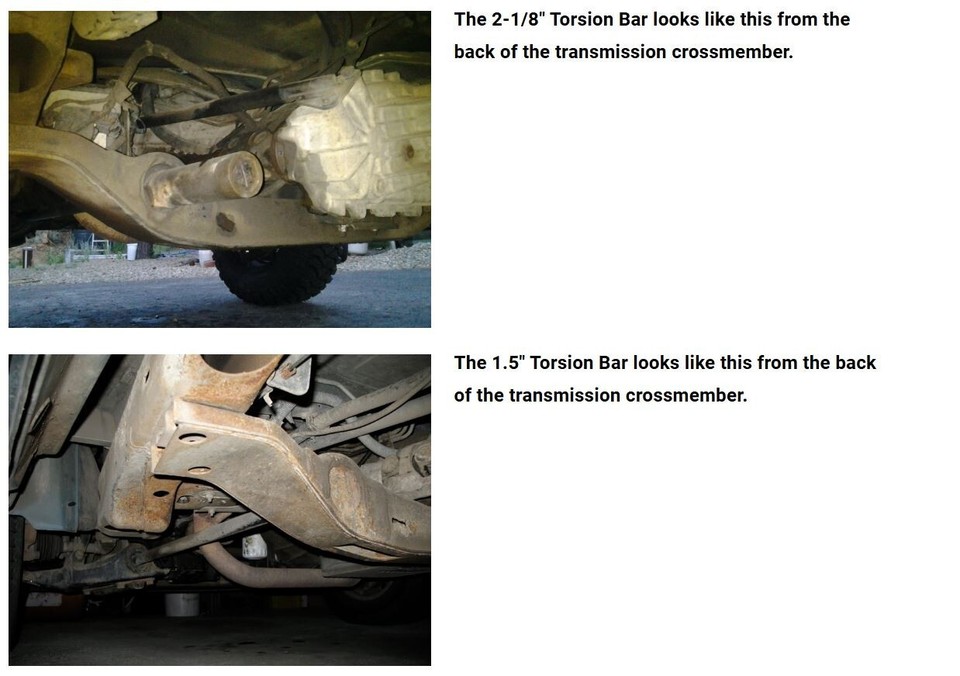 1996-2005 Chevy Astro GMC Safari 1.5" HEX AWD 3" Lift Torsion Keys ...