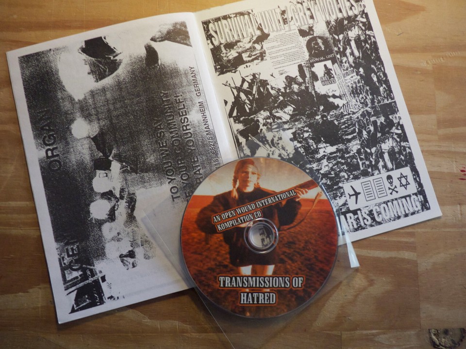 TRANSMISSIONS OF HATRED Compilation Cd Genocide Organ, Grey Wolves ...