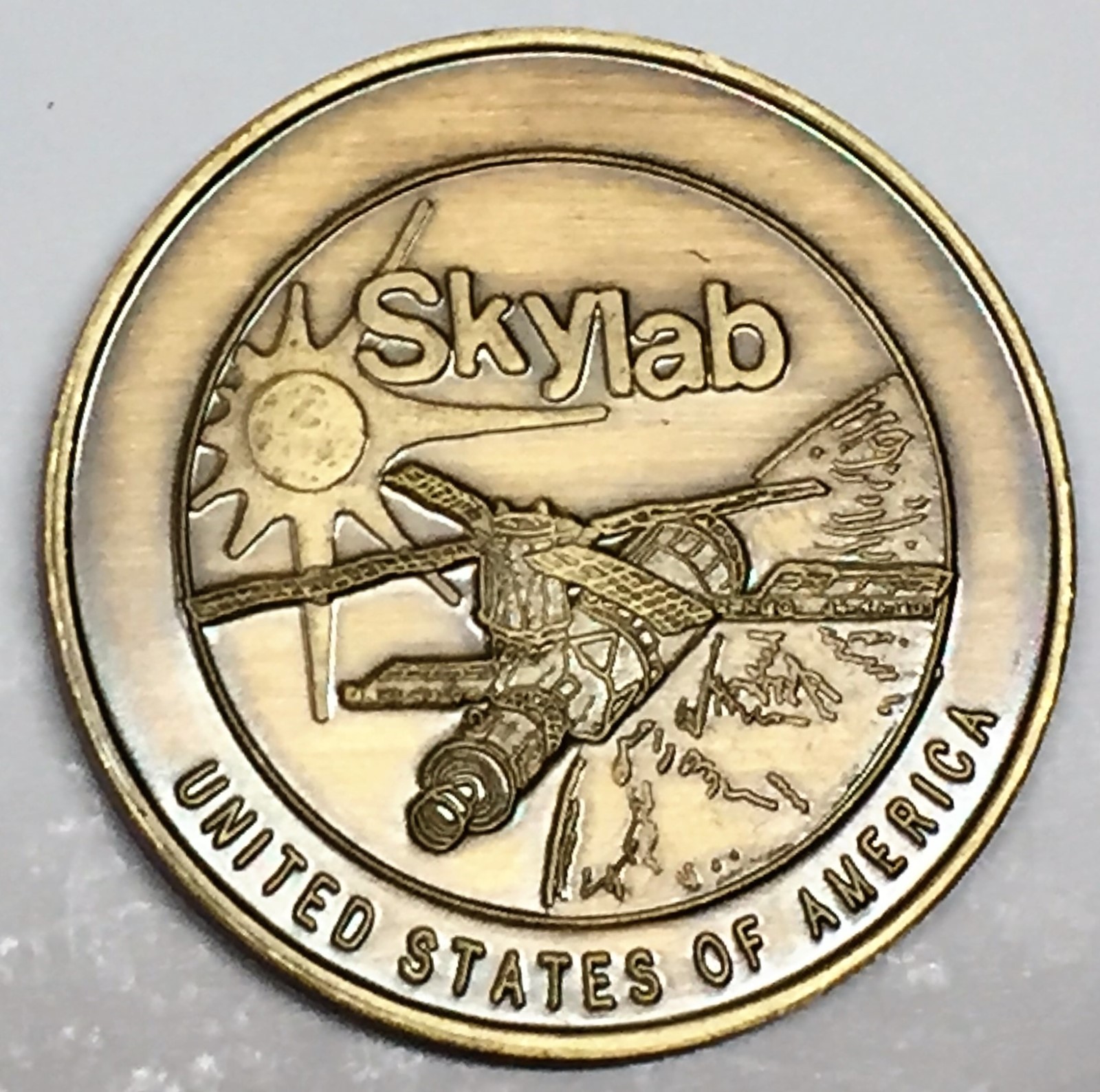 N502 NASA SPACE COIN / MEDAL, SKYLAB II, 1973 | eBay
