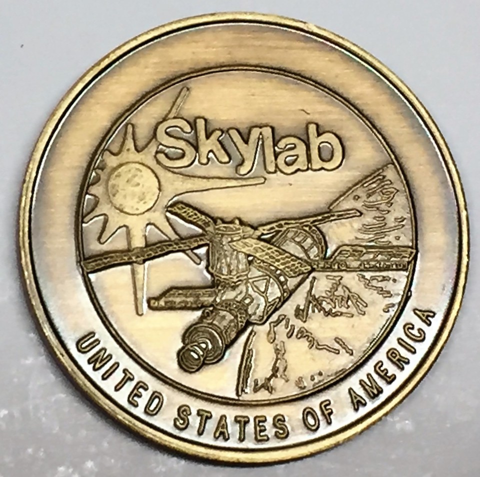 N502 NASA SPACE COIN / MEDAL, SKYLAB II, 1973 | eBay