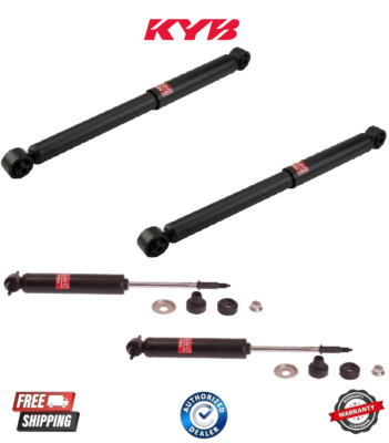 KYB 4 Shocks For Dodge Ram 1500 Ram 2500 2WD RWD 2003 to 2010 344400 ...
