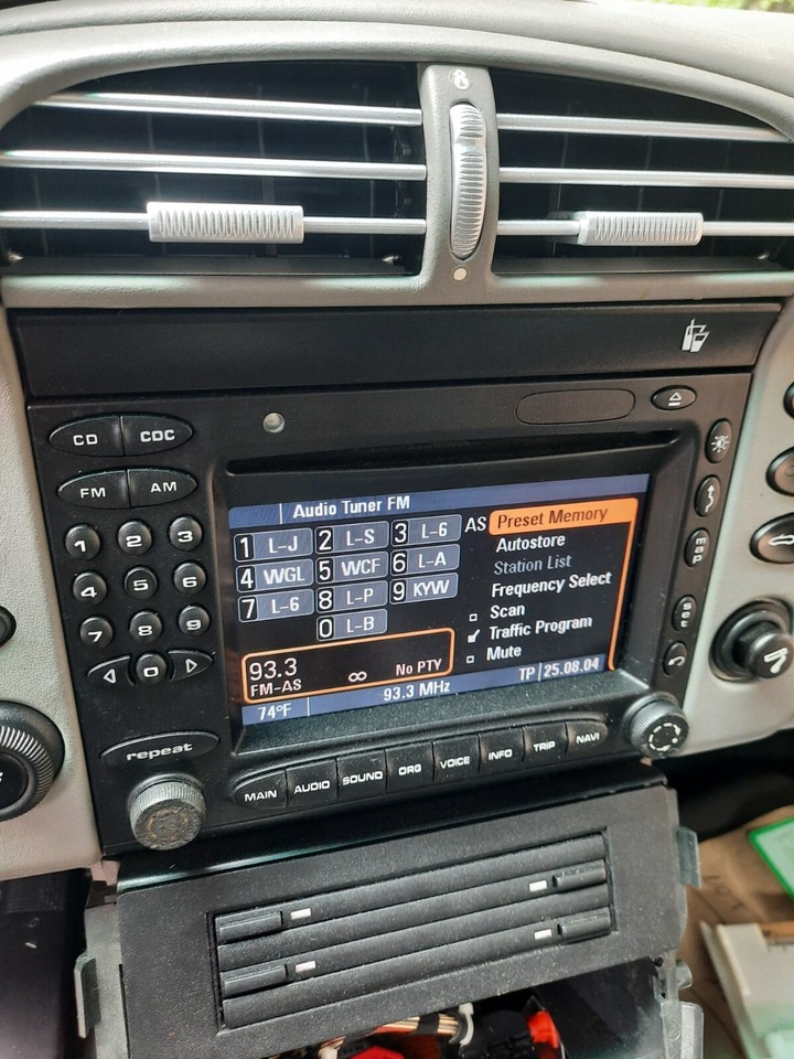 2002-2004 Porsche 911 Boxster Radio Stereo Navigation Display PCM | eBay