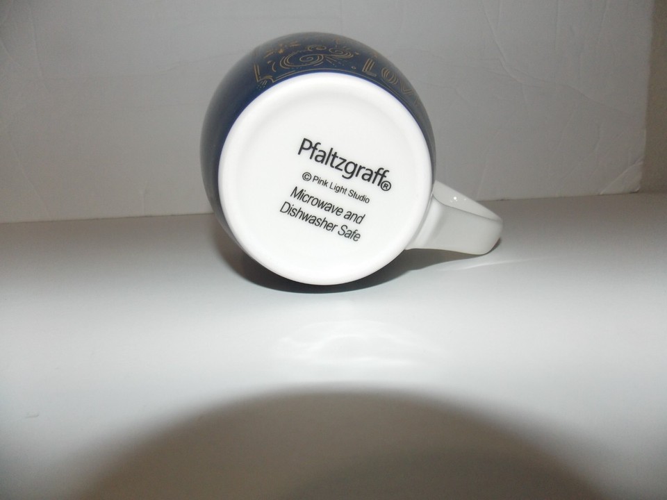 Pfaltzgraff Pink Light Studio Coffee Mug peace Joy Love | eBay