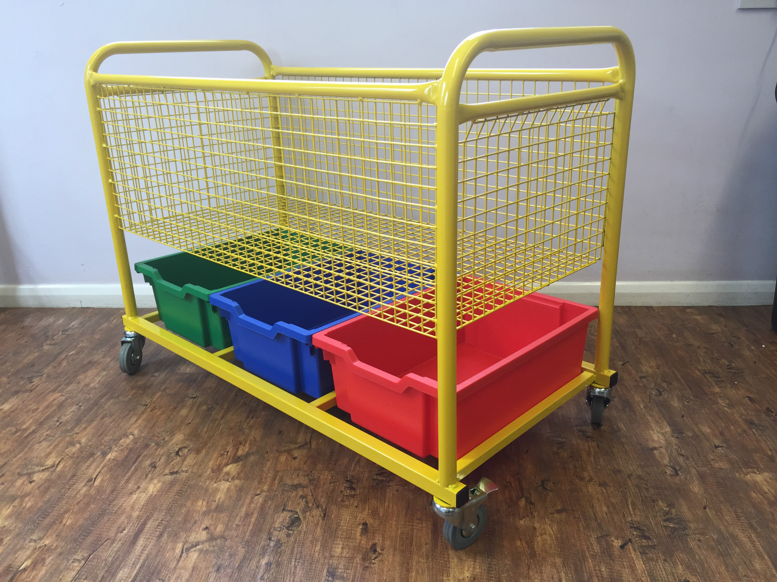 PE Equipment trolley with trays ideal for schools nurserys and ...