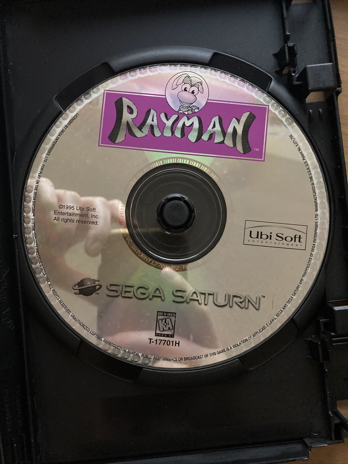Rayman (Sega Saturn, 1995) Authentic Game Disc Only 8888240013| eBay