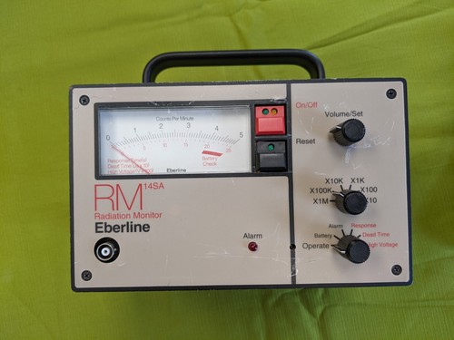 Eberline RM-14SA Count Rate Meter | eBay