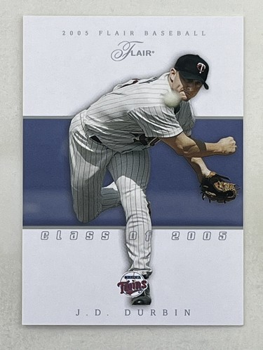 J.D. Durbin 2005 Flair /699 #52 Sports MLB Minnesota Twins Trading Card ...