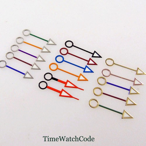 GMT Watch Hands Fit for NH34 ETA2836 DG Mingzhu 3804 Movement 2.0mm/2 ...