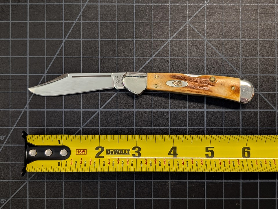 Case Cutlery 276 Mini CopperLock Pocket Knife - Stag Handle | eBay