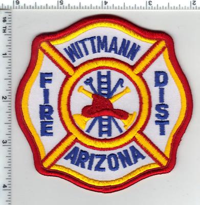 Wittmann Fire District (Arizona) Shoulder Patch from the 1980's | eBay