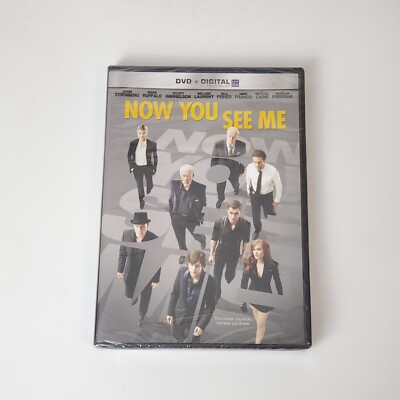 Now You See Me (DVD, 2013) Mark Ruffalo - Morgan Freeman 25192206078| eBay