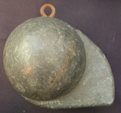 Downrigger 7lb 9oz Trolling Lead Weight Cannon Ball Fin Finned Troll ...
