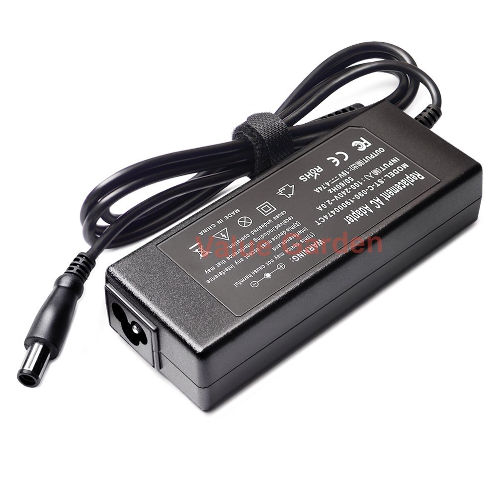 Laptop AC Adapter Charger 19V 4.74A 90W for HP Notebook Laptop 7.4mm x ...