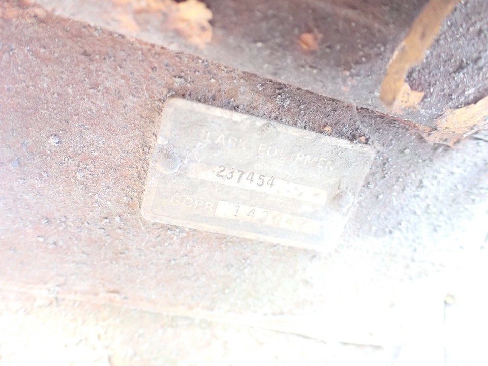 Clark Transfer Gearbox Transmission 12.6 HR 18625-1 with Hydraulic Pump ...