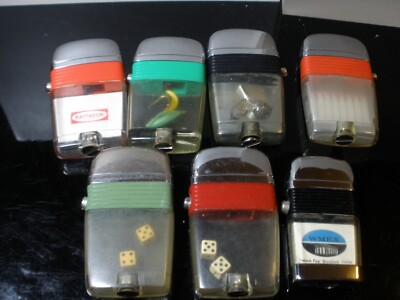 7 vintage scripto vu lighters | eBay