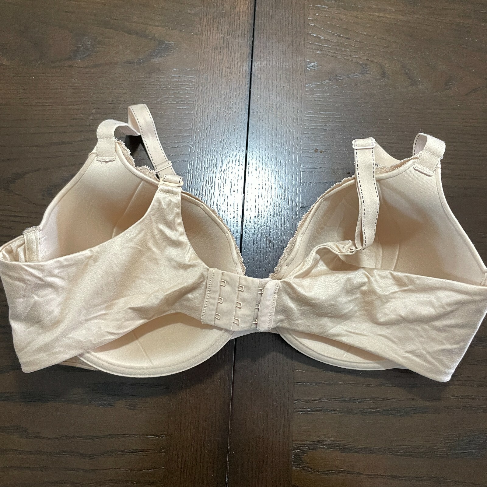 Maidenform Comfort Devotion Bra 40DD Underwire Satin Padded Cup ...