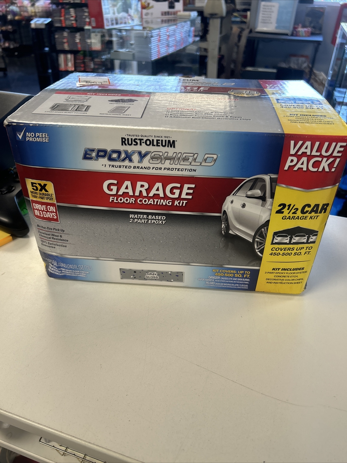 Rust-Oleum Epoxy Shield Protect Garage Floor Coating Kit for sale ...