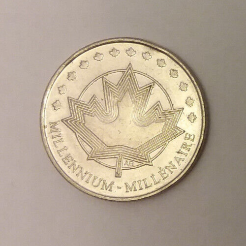 Canada Post 2000 Millennium Souvenir Coin Token 23mm | eBay
